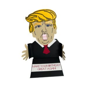 Funny Birthday Donald Trump Gift Card Holder or Money Holder