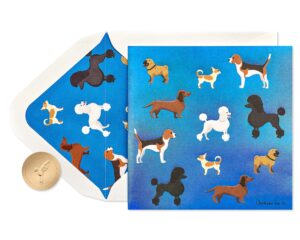 papyrus blank card (dogs)