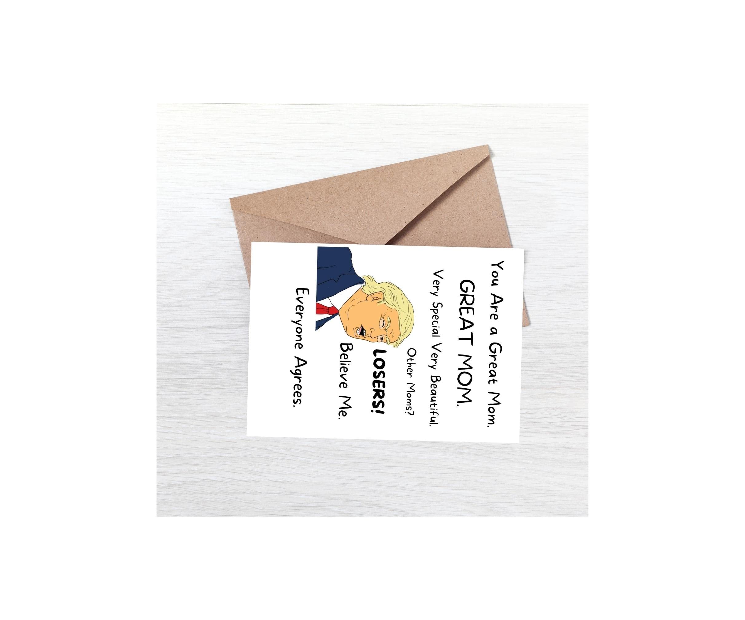 Funny "Donald Trump" Mother's Day greeting Card