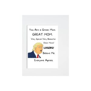 Funny "Donald Trump" Mother's Day greeting Card