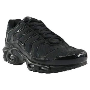 Nike Men's Air Max Plus Triple Black, Black/Black/Black, 10.5