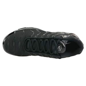 Nike Men's Air Max Plus Triple Black, Black/Black/Black, 10.5