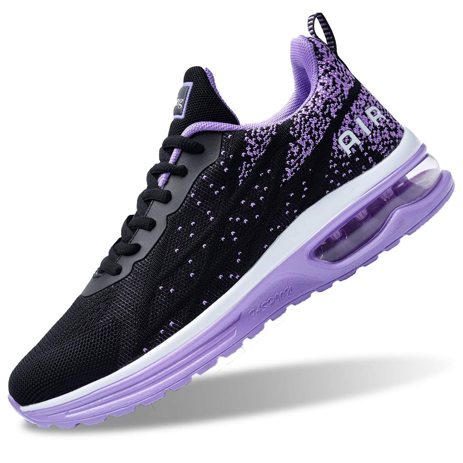 Air Shoes for Women Tennis Sports Athletic Workout Gym Running Sneakers - Purple- Size 6