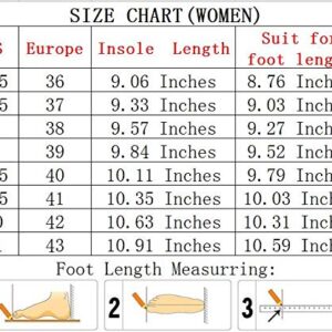 DOUSSPRT Womens Walking Sneakers Slip on Sock Shoes Mesh Air Cushion Platform Workout Tennis Loafers Fashion Casual 002 allblack US Size 9.5