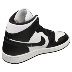 Jordan 1 Mid Women White/Black-Panda Mid DV0991-101 7.5