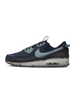 nike men's air max terrascape 90 trainers, midnight navy/noise aqua, 10.5 m us