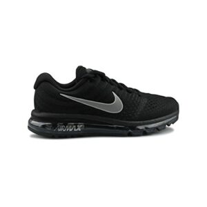 Nike Men's Air Max 2017 Running Shoes, Black/White/Anthracite, 8