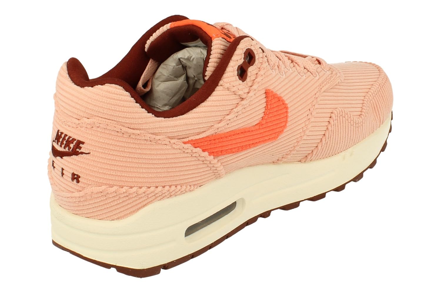 Nike Men's Air Max 1 PRM Coral Stardust/Bright Coral (FB8915 600) - 5