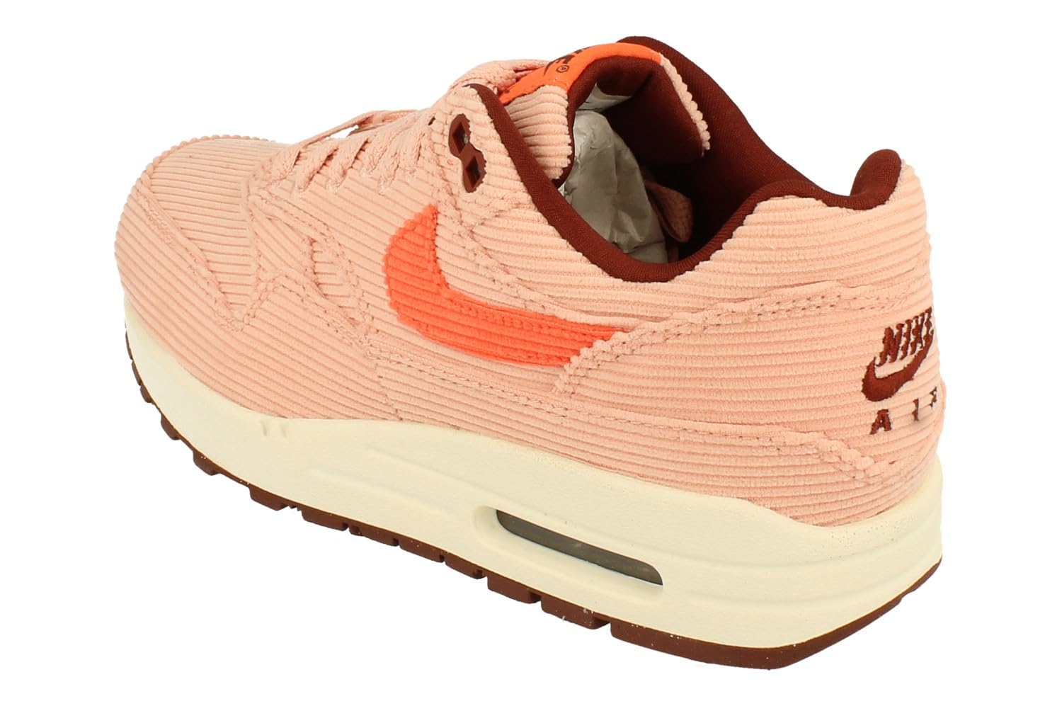 Nike Men's Air Max 1 PRM Coral Stardust/Bright Coral (FB8915 600) - 5