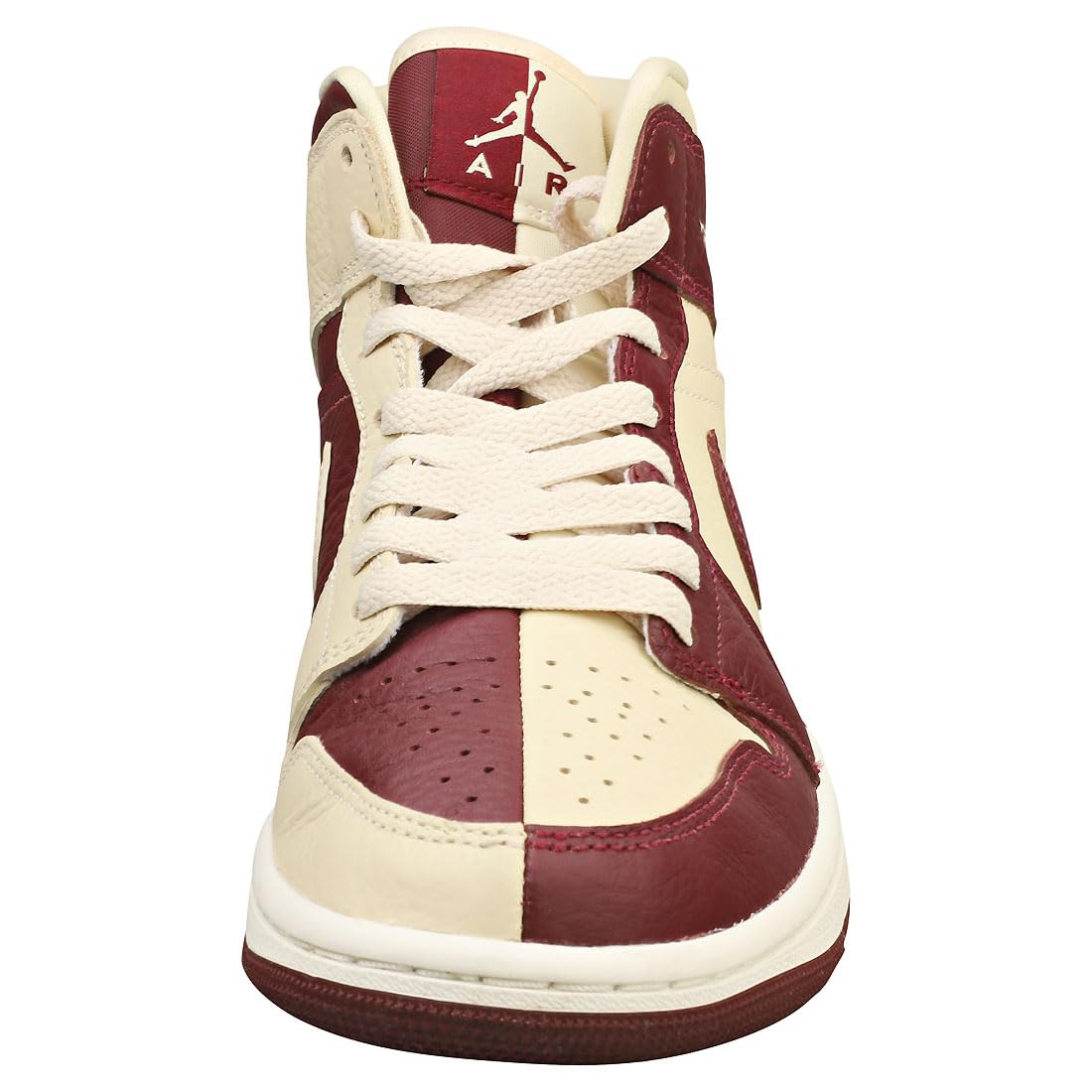 Jordan Womens WMNS Air Jordan 1 DR0501 200 Split Cherrywood Red - Size 6W