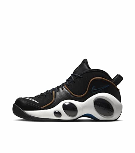 Nike Mens Air Zoom Flight 95 Black Valerian Blue DV6994 006, Black/Valerian Blue-Ale Brown, 10.5 M US