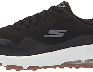 Skechers Women's Skech-Air Dos Relaxed Fit Spikeless Golf Shoe, Black, 7.5