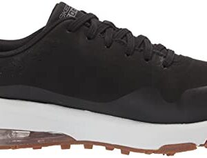 Skechers Women's Skech-Air Dos Relaxed Fit Spikeless Golf Shoe, Black, 7.5