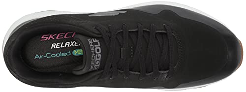 Skechers Women's Skech-Air Dos Relaxed Fit Spikeless Golf Shoe, Black, 7.5