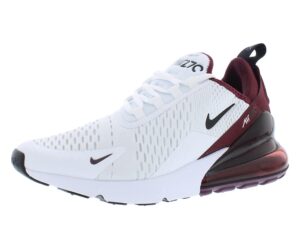 nike men's air max 270 night maroon/black-white-cedar (fn6858 681) - 8.5