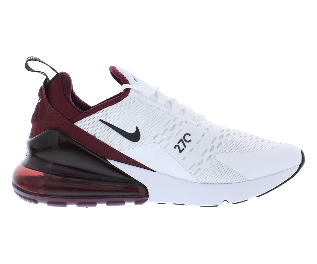 Nike Men's Air Max 270 Night Maroon/Black-White-Cedar (FN6858 681) - 8.5