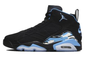 nike men's jumpman mvp black/university blue, dz4475 004, 9.5