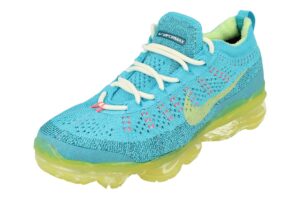 nike air vapormax 2023 fk adult dv1678-400 (baltic blue/citron tint-gr), size 7