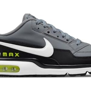 NIKE Men's AIR MAX LTD 3 Running Shoe, Black White Smoke Grey 002, 11