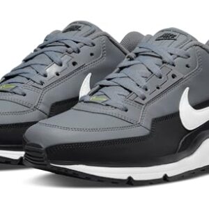 NIKE Men's AIR MAX LTD 3 Running Shoe, Black White Smoke Grey 002, 11