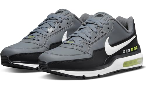 NIKE Men's AIR MAX LTD 3 Running Shoe, Black White Smoke Grey 002, 11