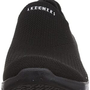 Skechers Women's ARCH FIT REFINE-DON'T GO Sneaker, Black/black, 8