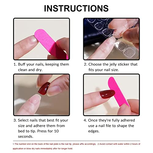 KSTBJN 24 Pcs Short Press on Nails Cute Square Fake Nails, Glitter Glue on Nails with Design Full Cover Stick on Nails Light Pink Acrylic Nails Glossy Artificial False Nails for Women DIY Manicure