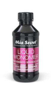 4 oz mia secret liquid ema monomer - professional nail liquid for acrylic powder