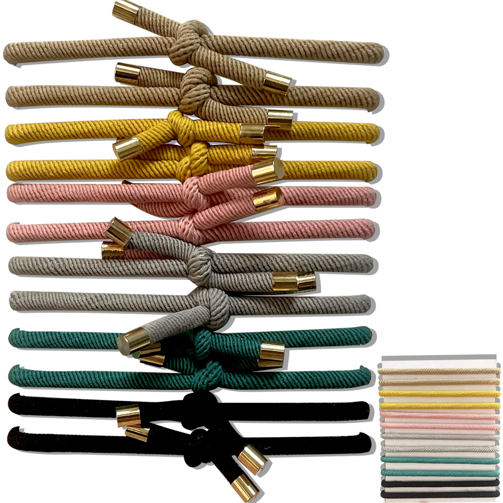 UDeBe Hair SlideProof Knot Hair Tie Elastics