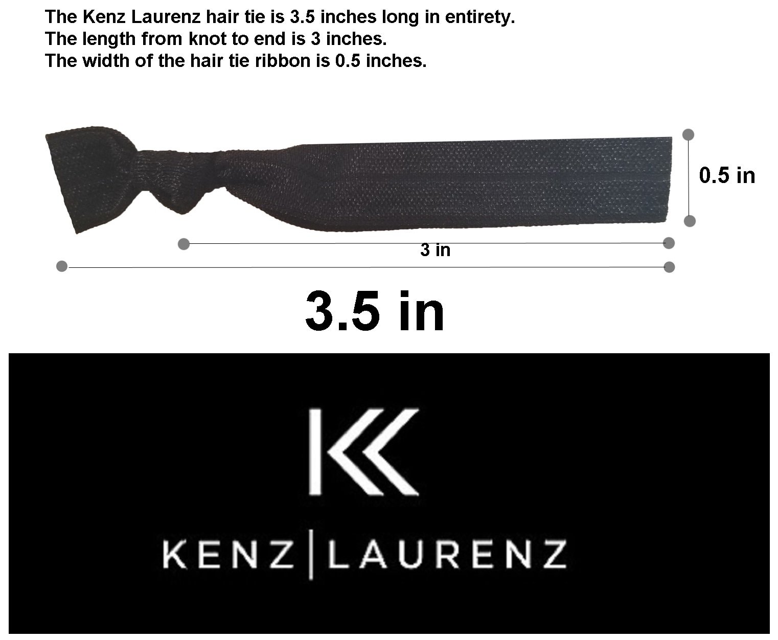 Kenz Laurenz Sports Hair Ties No Crease Ribbon Elastics Ouchless Ponytail Holders Scrunchies Coils Hair Bands (Volleyball)