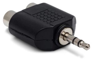 hosa grm-193 dual rca to 3.5 mm trs adaptor