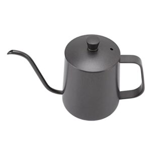 n coffee kettle black l steel rustproof small pour over kettle with lid for home 600ml n coffee kettle black (350ml)