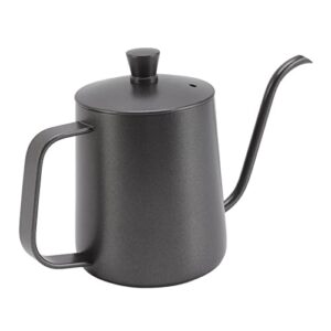 N Coffee Kettle Black L Steel Rustproof Small Pour Over Kettle With Lid For Home 600Ml N Coffee Kettle Black (350ml)