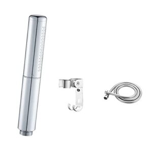 shower head hand-held pressurized shower head shower decoration kit bathroom shower hand-held shower 7.08 inch shower spray gun water bathroom shower heads handheld shower head (color : metallic, si