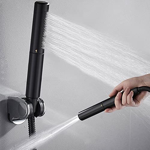 Shower Head Hand-held Pressurized Shower Head Shower Decoration Kit Bathroom Shower Hand-held Shower 7.08 Inch Shower Spray Gun Water Bathroom Shower Heads Handheld Shower Head (Color : Metallic, Si