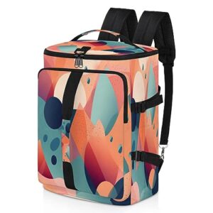 colorful abstract graphics（03） gym duffle bag for traveling sports tote gym bag with shoes compartment water-resistant workout bag weekender bag backpack for men women