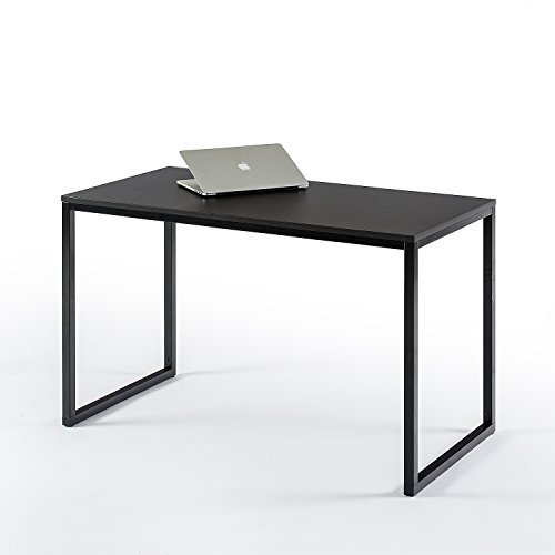 ZINUS Jennifer 47 Inch Black Frame / Computer Workstation / Office Desk / Easy Assembly, Deep Espresso