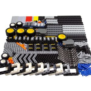 astem technic parts group ev3 replacement building block parts regular-sized mechanical parts include brick,bush,technic pin.