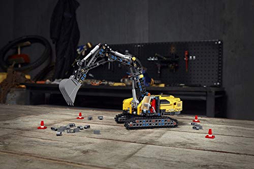 LEGO Technic Heavy-Duty Excavator 42121 Toy Building Kit; A Cool Birthday or Anytime Gift for Kids Who Enjoy Construction Toys; The 2-in-1 Design Gives Hours More Building Fun, New 2021 (569 Pieces)