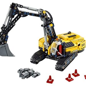 LEGO Technic Heavy-Duty Excavator 42121 Toy Building Kit; A Cool Birthday or Anytime Gift for Kids Who Enjoy Construction Toys; The 2-in-1 Design Gives Hours More Building Fun, New 2021 (569 Pieces)