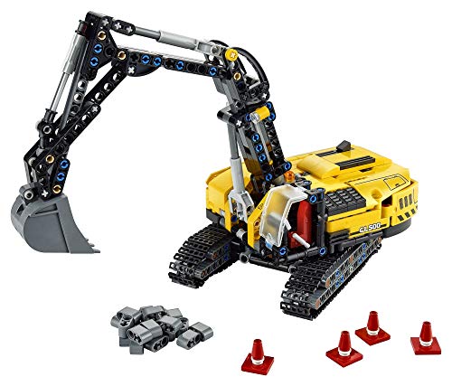 LEGO Technic Heavy-Duty Excavator 42121 Toy Building Kit; A Cool Birthday or Anytime Gift for Kids Who Enjoy Construction Toys; The 2-in-1 Design Gives Hours More Building Fun, New 2021 (569 Pieces)