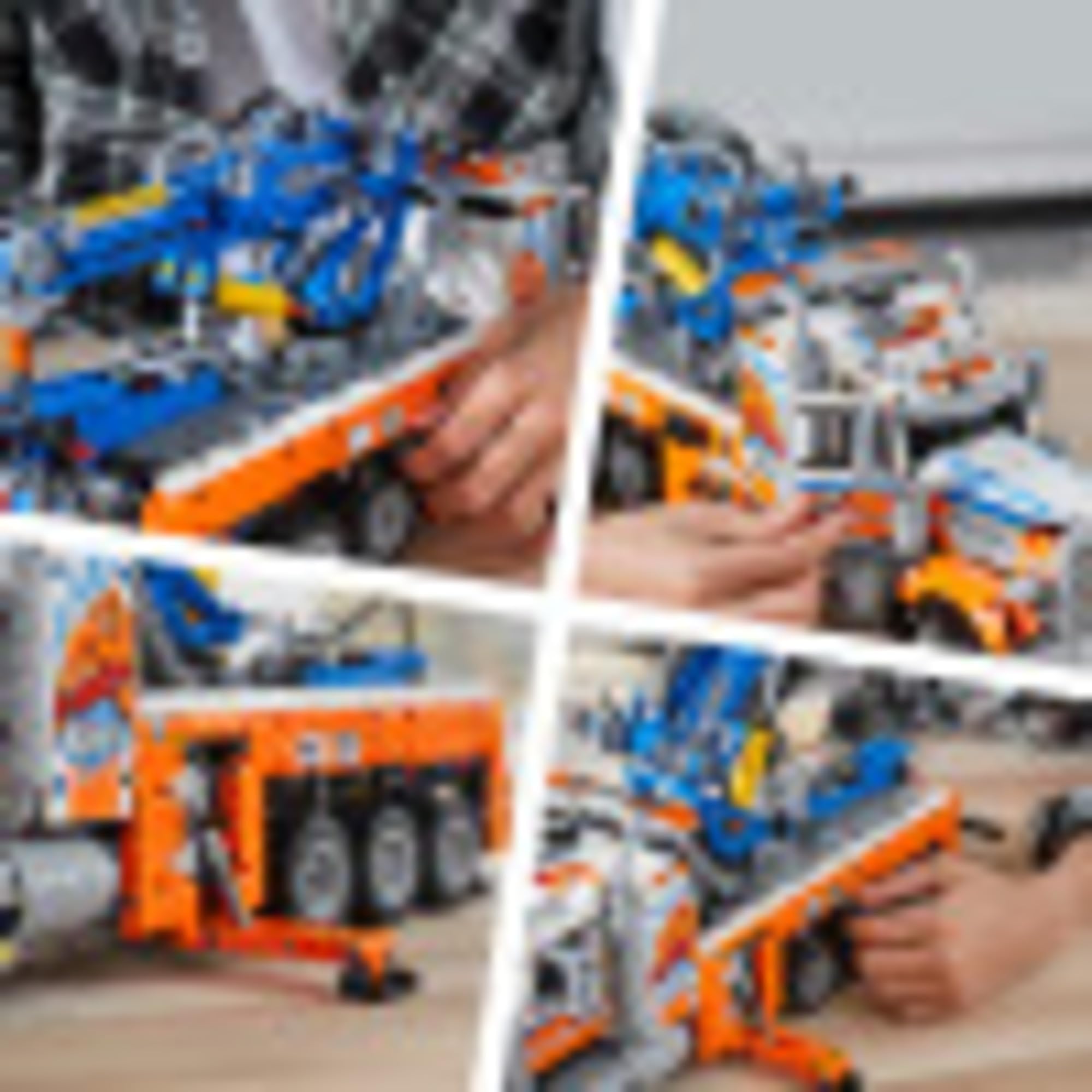 LEGO Technic Heavy-Duty Tow Truck 42128 with Crane Toy Model Building Set, Engineering for Kids Series