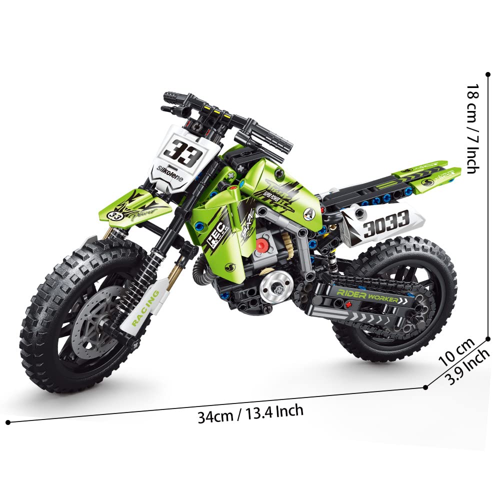 Mesiondy Motorcycle Toy Building Blocks Kit,Stem Bricks Sets,Toys for Boys & Adults,Build A Model Motorcycle, (476 Pieces)………