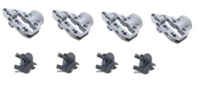 lego technic portal axle frames + hubs