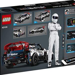 LEGO 42109 Technic Control+ App-Controlled Top Gear Rally Car Model Building Set, RC Racing Car Toy for 9 years and up