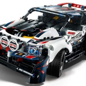 LEGO 42109 Technic Control+ App-Controlled Top Gear Rally Car Model Building Set, RC Racing Car Toy for 9 years and up