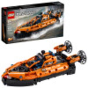 lego technic rescue hovercraft 42120 model building kit; this awesome toy hovercraft makes a great gift for any occasion, new 2021 (457 pieces)