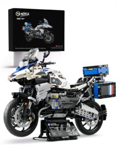 nifeliz r125gx motorcycle toy building kit, build a stylish motorcycle display model, collectible motorcycle model building kit for adults (2369 pcs)