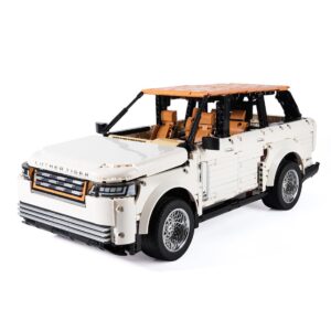 misini 10512 defender off-road vehicle, 1: 8 vehicle building block set, iconic car model toy for adult gift giving or display (3180 pieces)