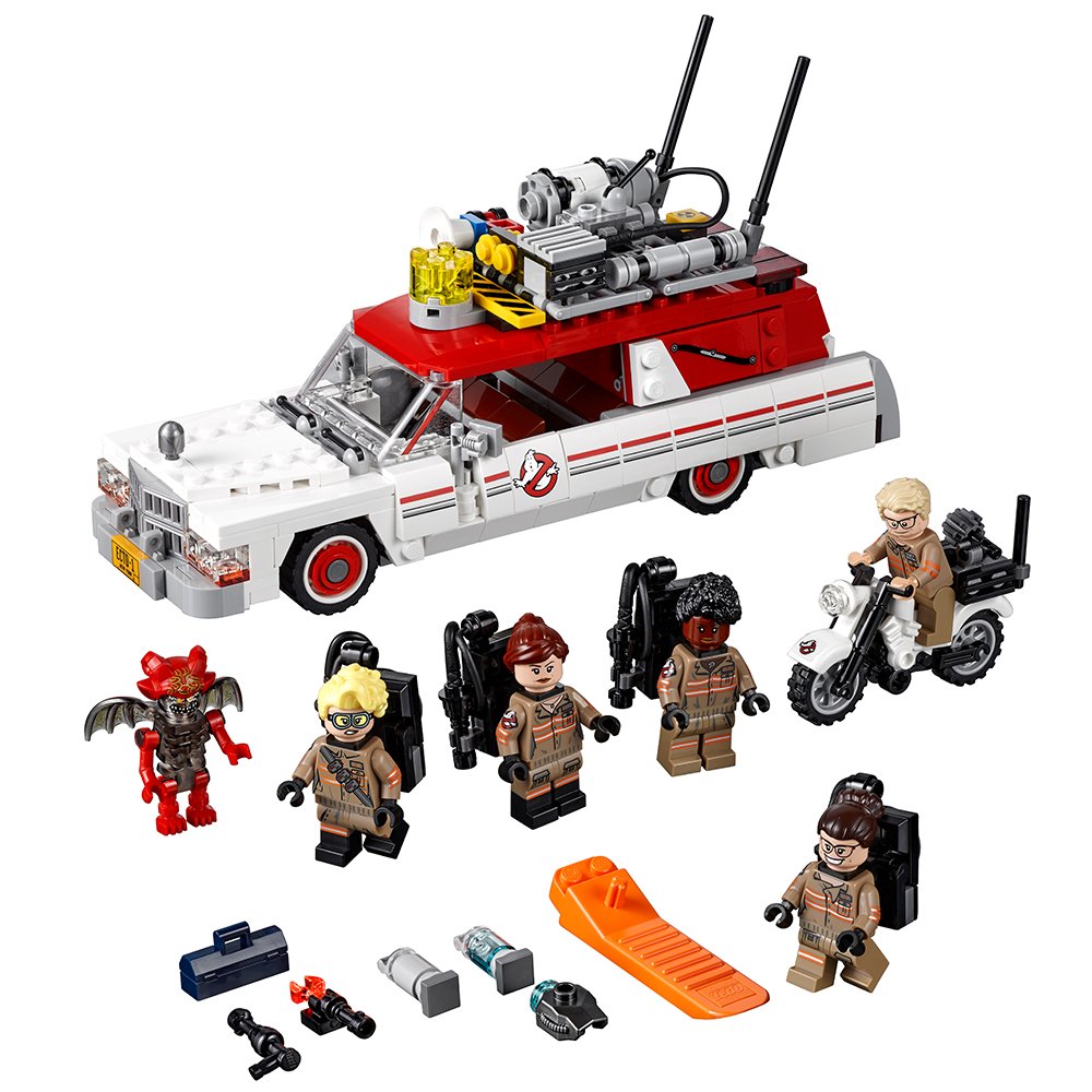 LEGO Ghostbusters Ecto-1 & 2 75828 Building Kit (556 Piece)